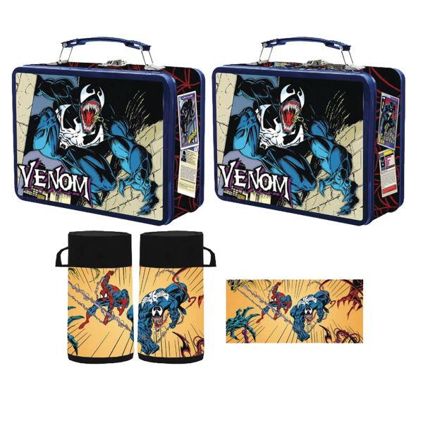 TIN TITANS MARVEL VENOM PX LUNCHBOX & BEV CONTAINER