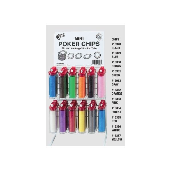 22mm Pink Chips (50)