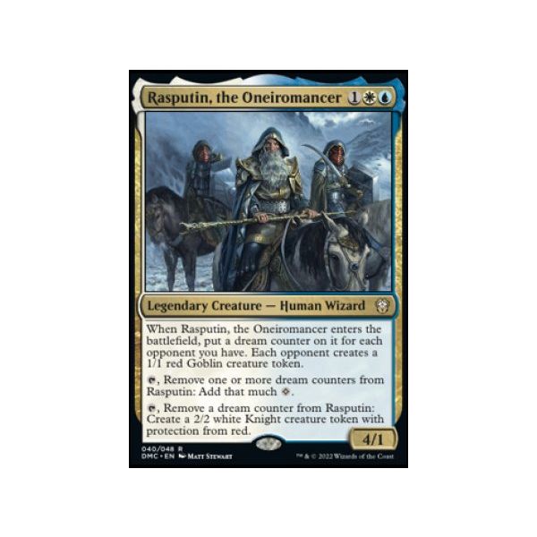 Rasputin, the Oneiromancer