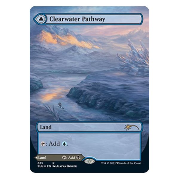 Clearwater Pathway (Borderless) (Secret Lair) Murkwater Pathway