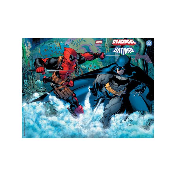 MARVEL/DC: DEADPOOL/BATMAN (2025) #1 H GREG CAPULLO WRAPAROUND VARIANT