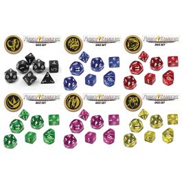 Power Rangers RPG Red Dice Set
