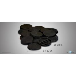 Infinity Round Bases 25mm (20)