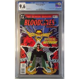 DEMON ANNUAL 2 CGC 9.6 1ST APPEARANCE OF HITMAN GARTH ENNIS