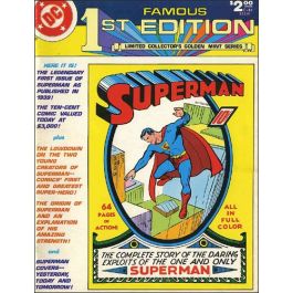 Famous First Edition C-61 A SUPERMAN #1 (1974-5) OVERSIZED