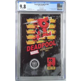 DESPICABLE DEADPOOL 300 CGC 9.8 8-BIT MARIO BROS NINTENDO HOMAGE VARIANT