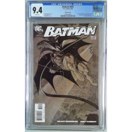 BATMAN 655 B (1940) CGC 9.4 FIRST DAMIAN WAYNE KUBERT VARIANT COVER