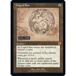 Caged Sun (Schematic) (Serial Numbered)