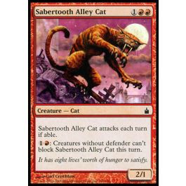 Sabertooth Alley Cat