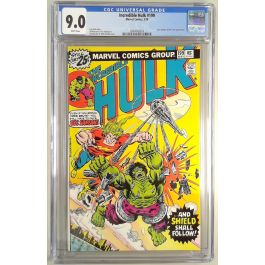 INCREDIBLE HULK 199 (1962) CGC 9.0