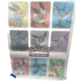 Pokemon Evolving Skies Eeveelutions Window Cling Store Sign Decal